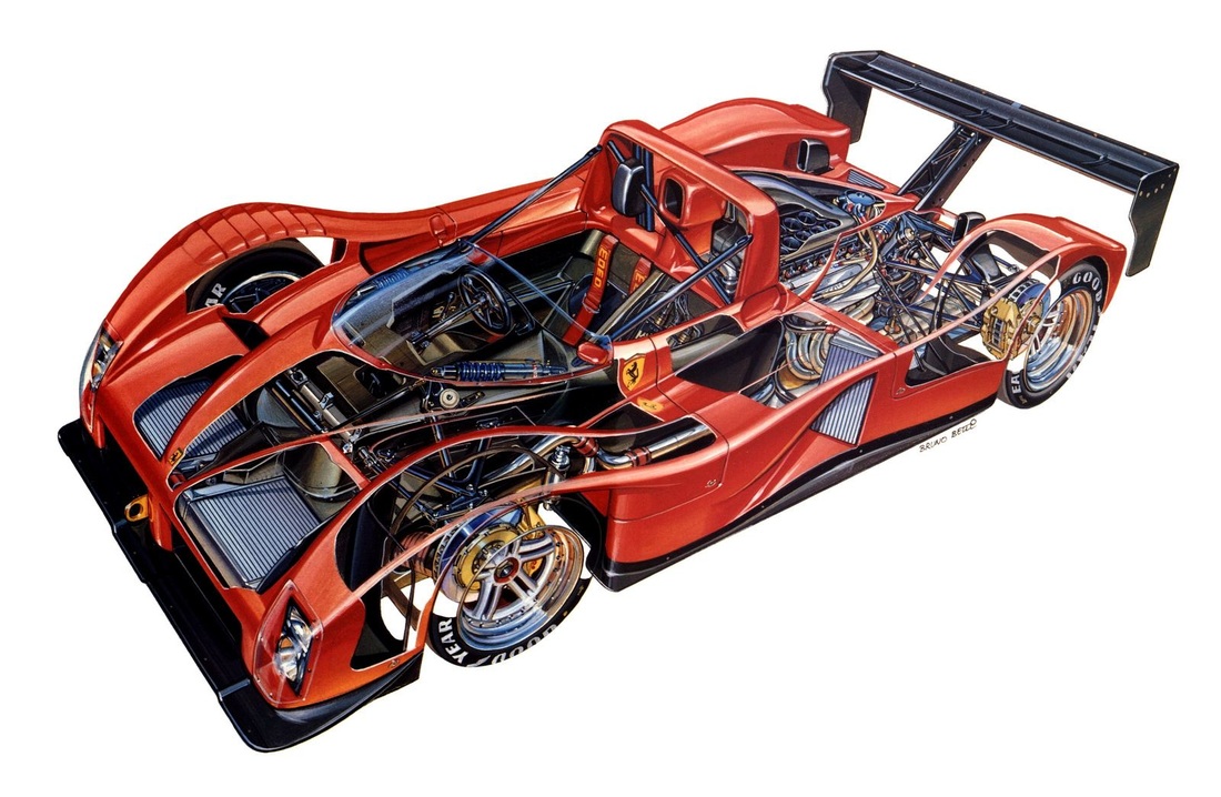 Ferrari 333 SP Cabin | EHFCV