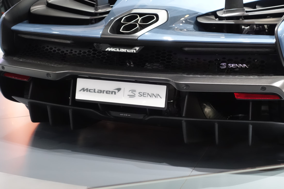McLaren Senna Aerodynamic Components | EHFCV