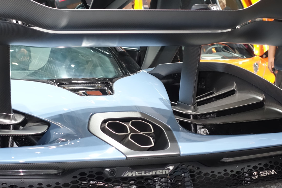 McLaren Senna Aerodynamic Components | EHFCV