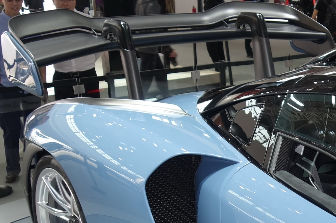 McLaren Senna Aerodynamic Components | EHFCV