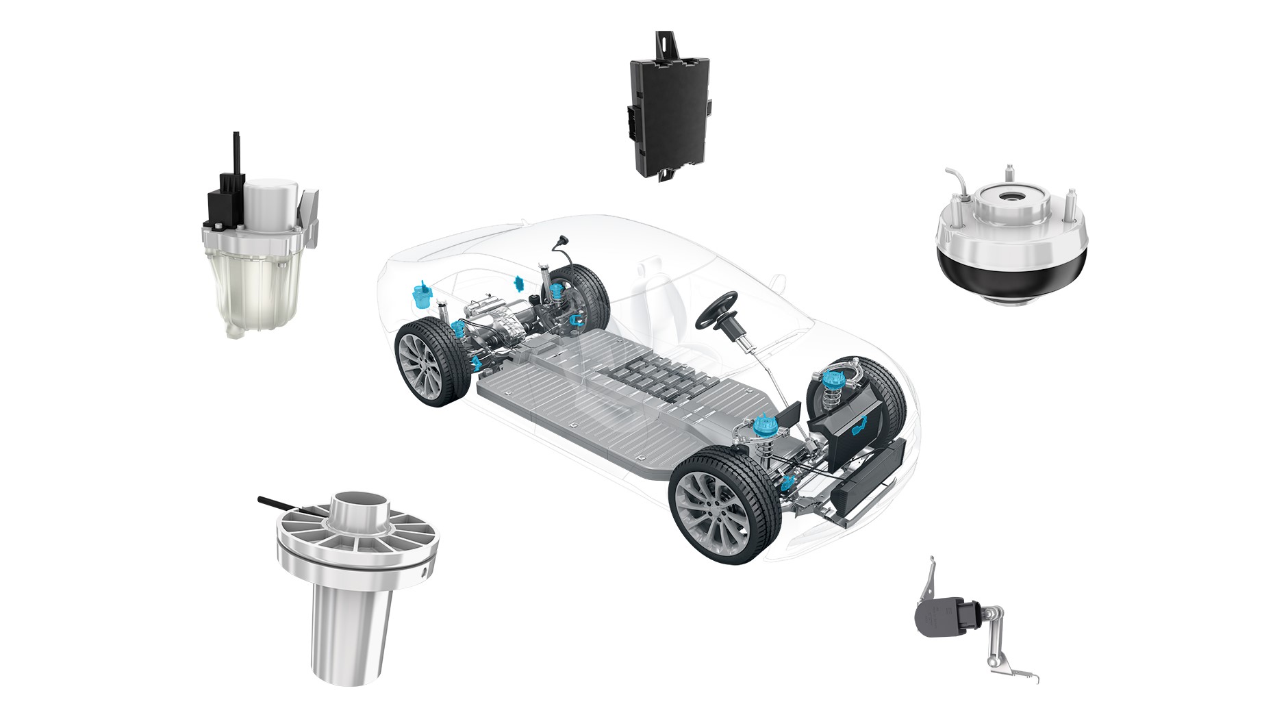 Vibracoustic Hydro Leveling System for EVs | EHFCV