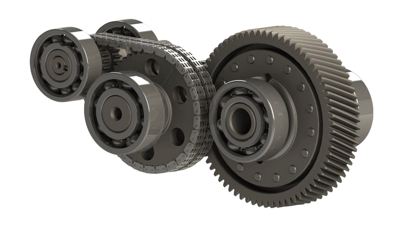 BorgWarner EV Transmission High Ratio Chain Drive | EHFCV