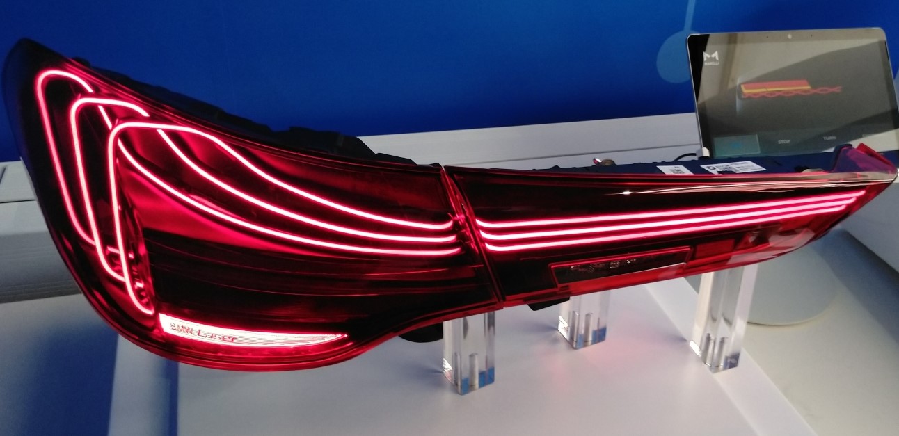 Marelli Red LASER and Optical Fiber Rear Lamp | EHFCV